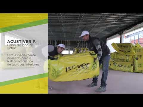 Instalación para Aislación de Tabique Interior con Acustiver P - Isover