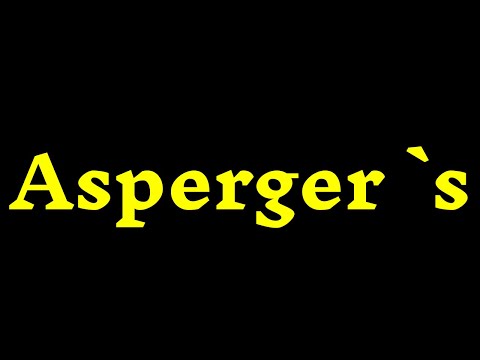 How To Pronounce ''Asperger `s'' Correctly? How to say ''Asperger `s''?