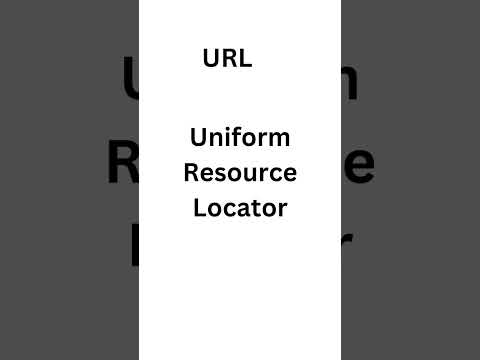 What is the full form URL
