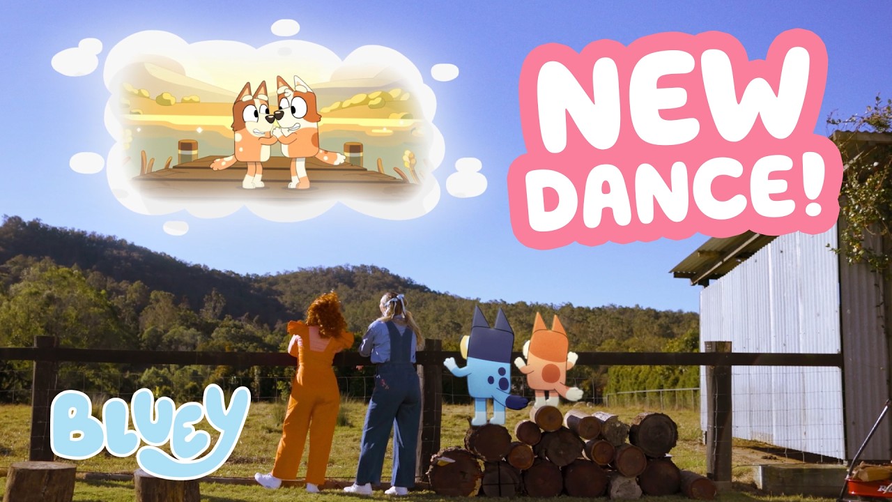 The Onesies Dance! 🧡 💙 feat. Emma Memma & Hayley | Bluey