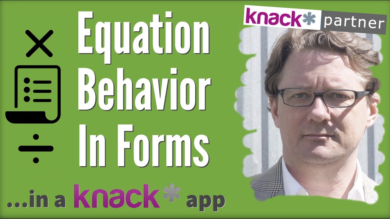 Equation Behavior on Forms in a Knack Databases App