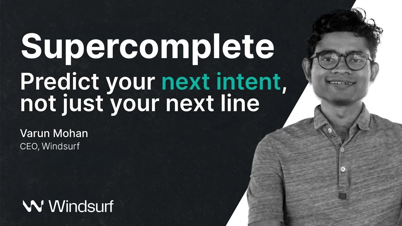 Windsurf Supercomplete (formerly Codeium)