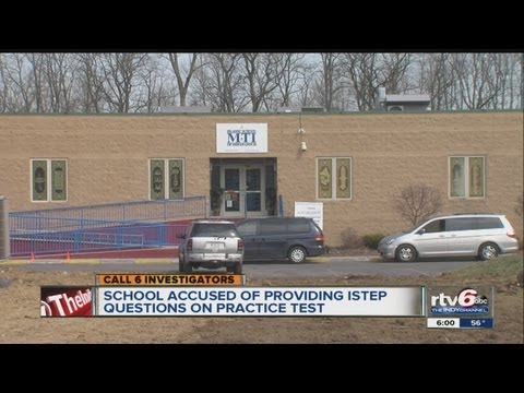 School accused of providing ISTEP questions on practice test