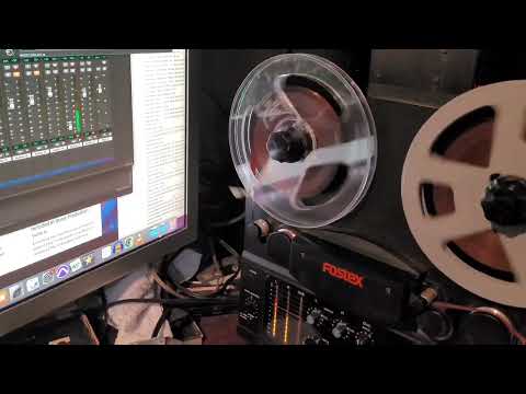 Fostex Model 20 1/4" professional mastering deck analog reel | Reverb
