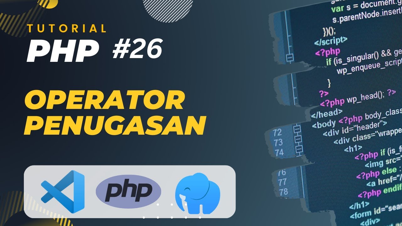 PHP TUTORIAL #26 OPERATOR PENUGASAN