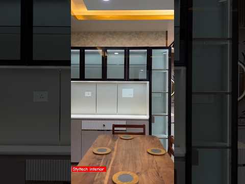 Luxury Dining & Crockery Unit Design That Everyone's Talking About in 2025