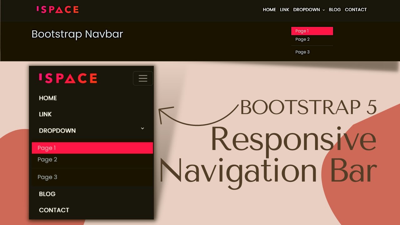Bootstrap 5 Responsive Navbar | Bootstrap Navbar
