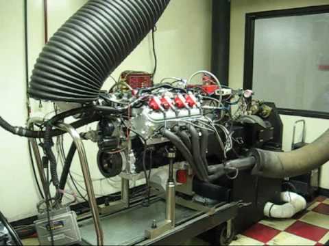 Blueprint Engines new LS fuel injected engine on the dyno!