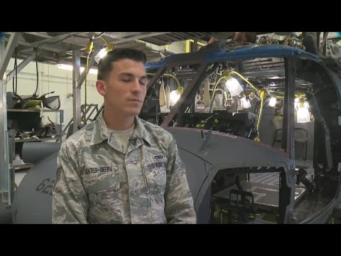 Web extra: Maintaining the aircraft with Staff Sgt. Jose Fuentes