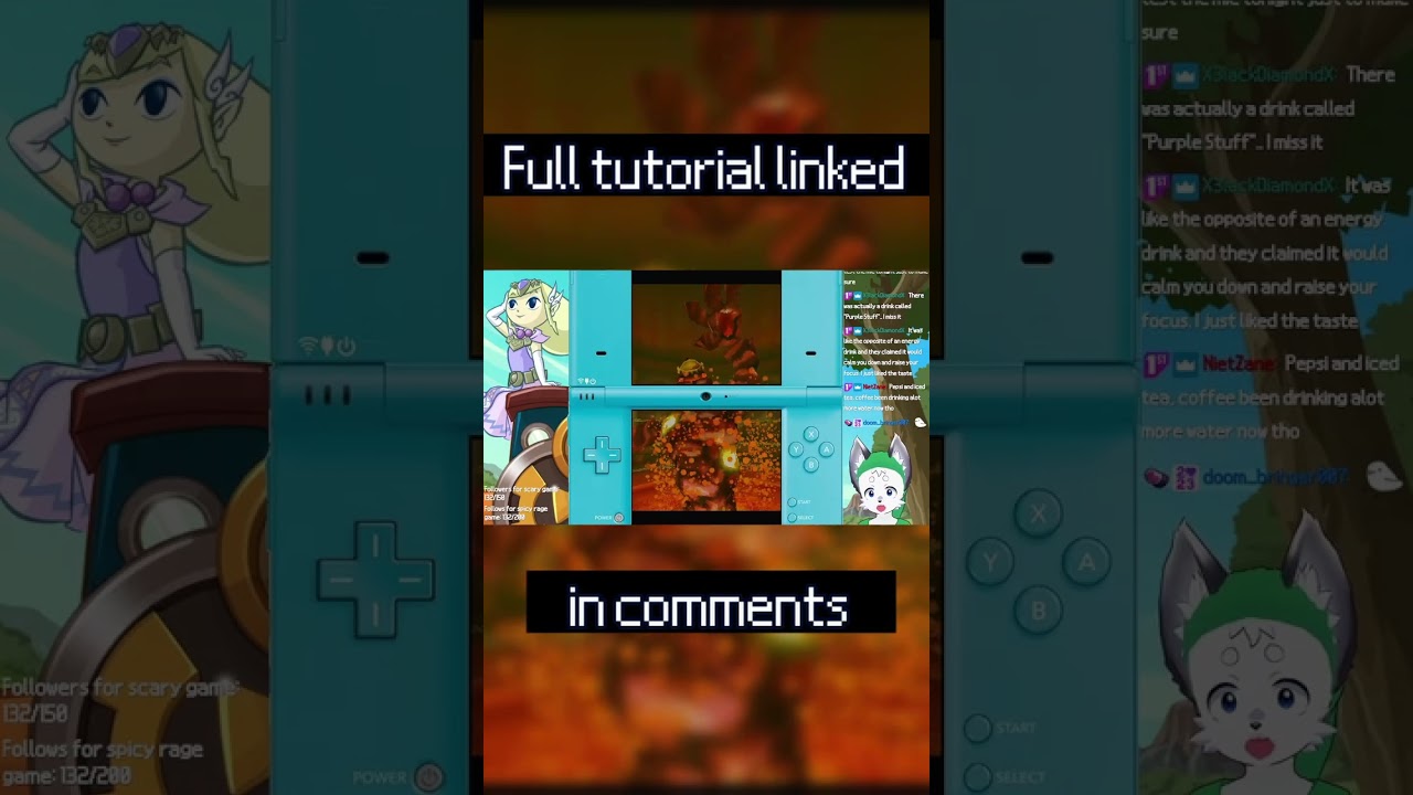 How to stream DS games with OBS #obs #obstutorials #ds