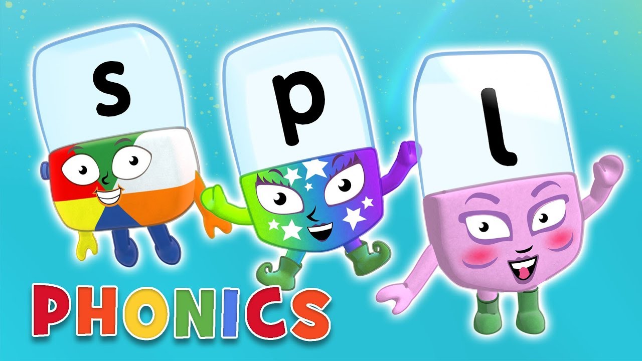 Phonics - Learn to Read | Practicing Letter Blends | Alphablocks