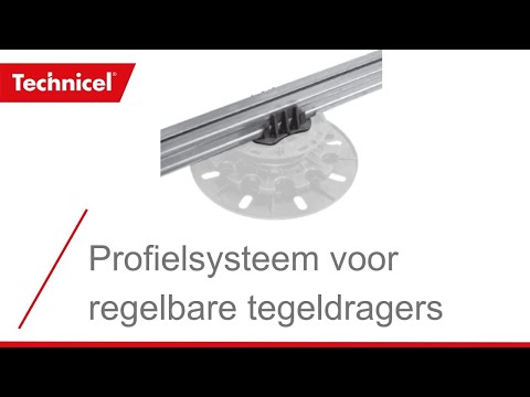 Technicel Profielsysteem Tegeldragers