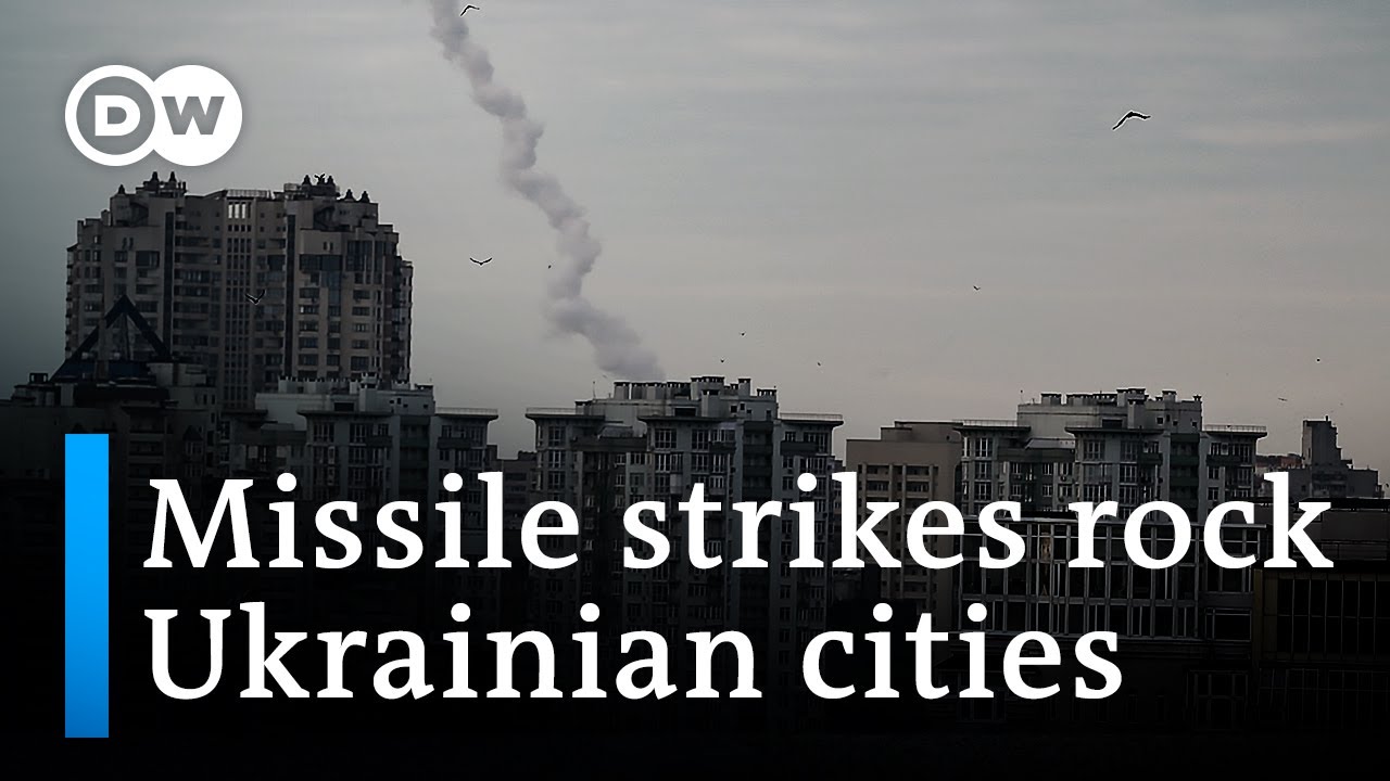 Russia launches large-scale missile attack on Ukraine | DW News
