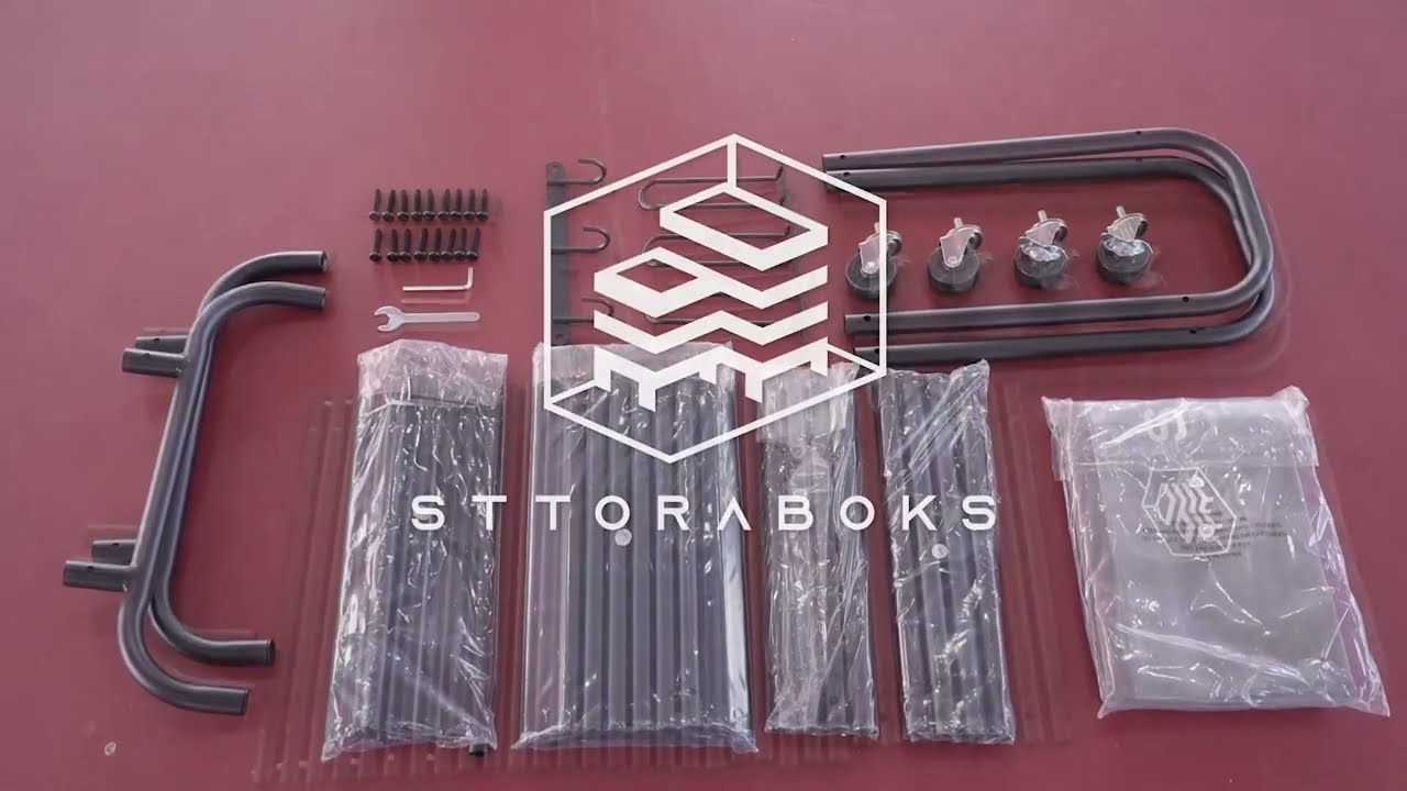 Sttoraboks 4-Tier Ball Rack Installation | Quick & Easy Setup