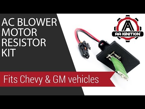 AC Blower Motor Resistor Kit - Fits Chevy & GM Vehicles