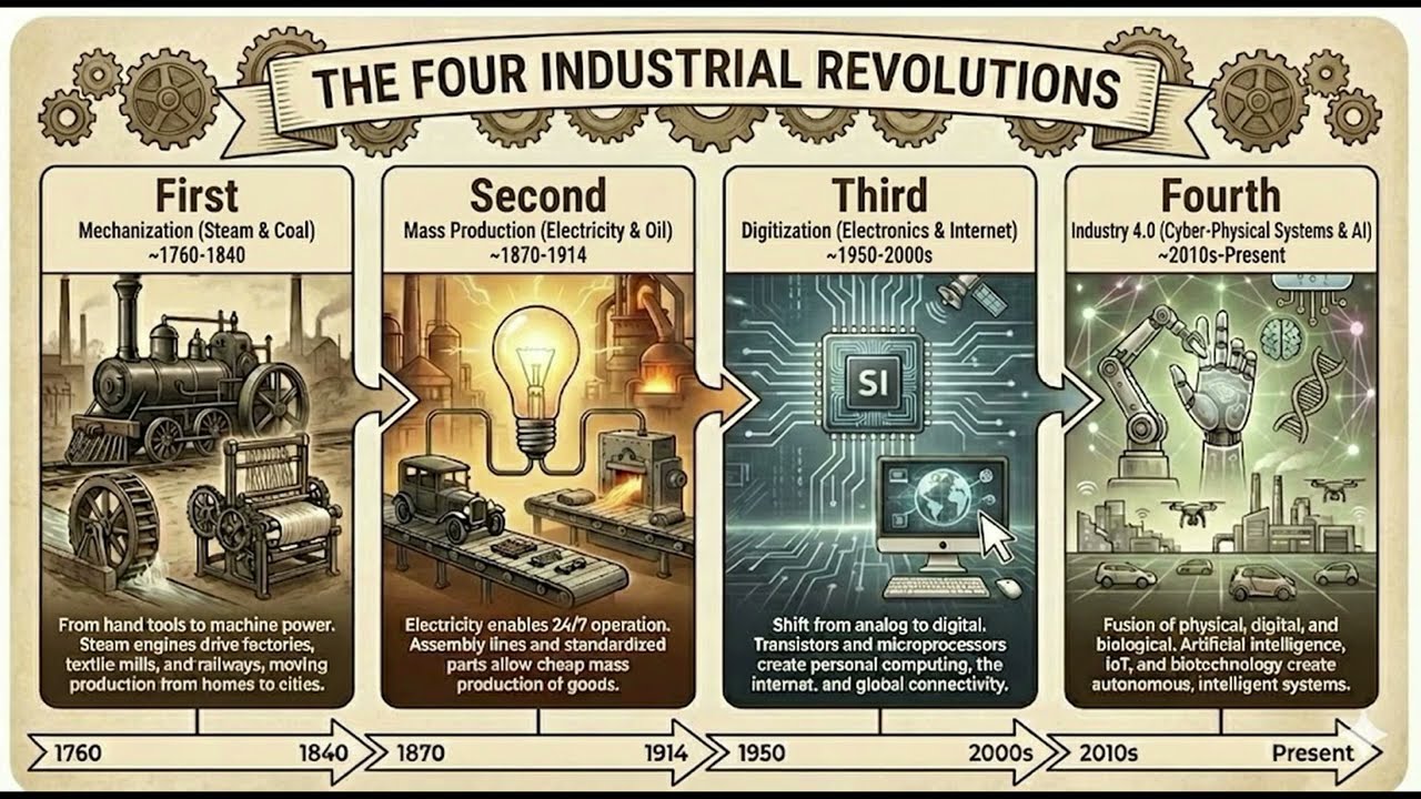 The History of Industrial Revolutions