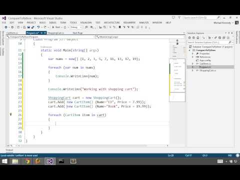 Part 4: foreach and IEnumerable in Python for .NET Developers Series ...