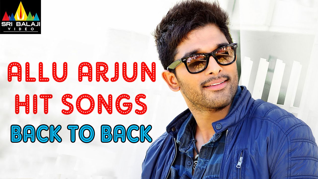 Allu Arjun Hit Video Songs Back to Back | Telugu Movie Songs Jukebox | Sri Balaji Video