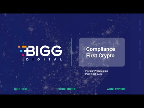 Bigg Digital Assets Inc. (OTCQX: BBKCF | CSE: BIGG): Virtual Investor Conferences