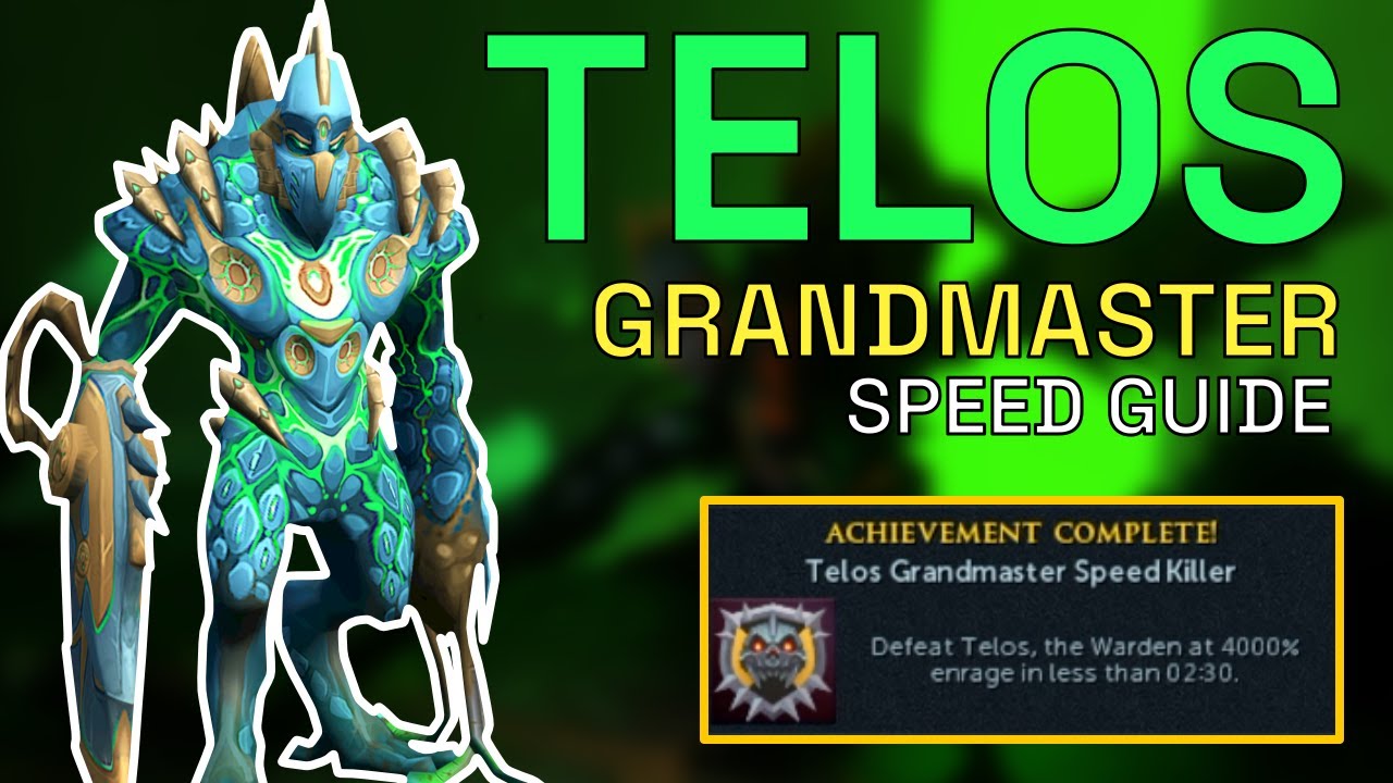 Telos GrandMastery - Speed Kill Rotation Breakdown & Tutorial