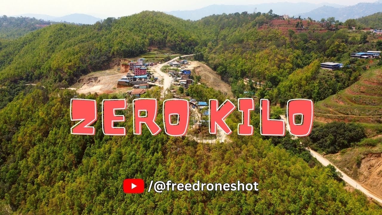 Zero Kilo Drone Video #drone #droneshots #free #freetouse #nepal #zerokill  #kavre