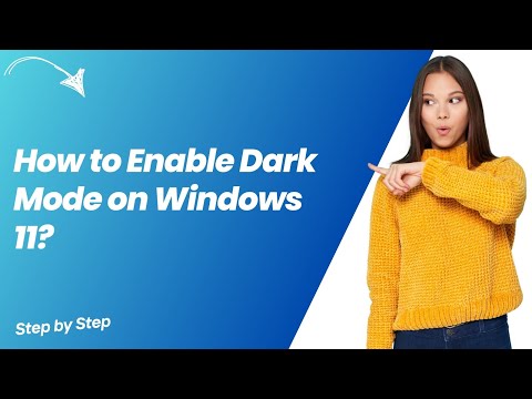 How to Enable Dark Mode on Windows 11 ? - Step by Step