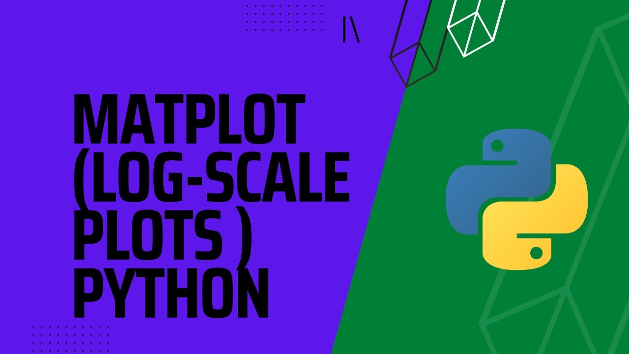 Log-Scale Plots Matplotlib with Python #rlanguagestatistics #python