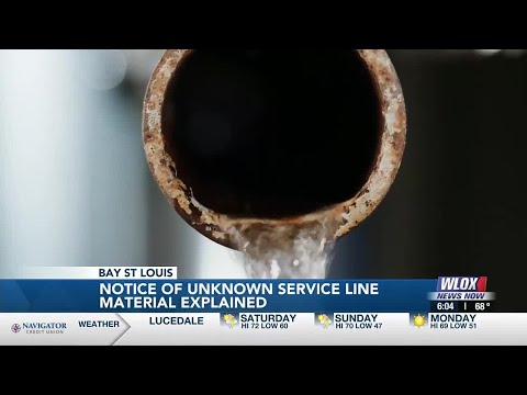 Bay St. Louis explains unknown service line material notice in letters sent to 1,900 customers