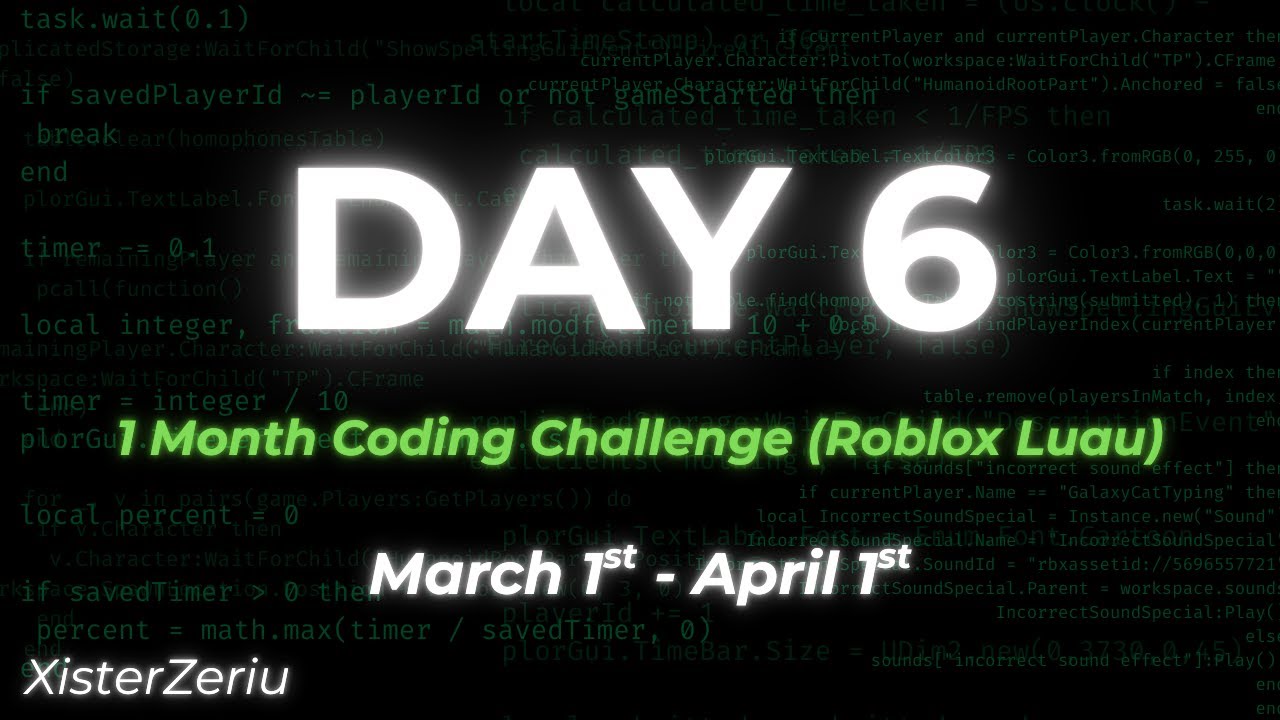 1 MONTH CODING CHALLENGE - DAY 6