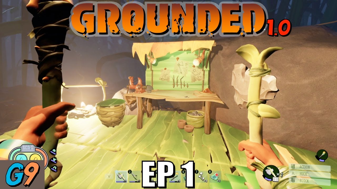 Grounded 1.0 (Full Release) EP1 - Getting Started