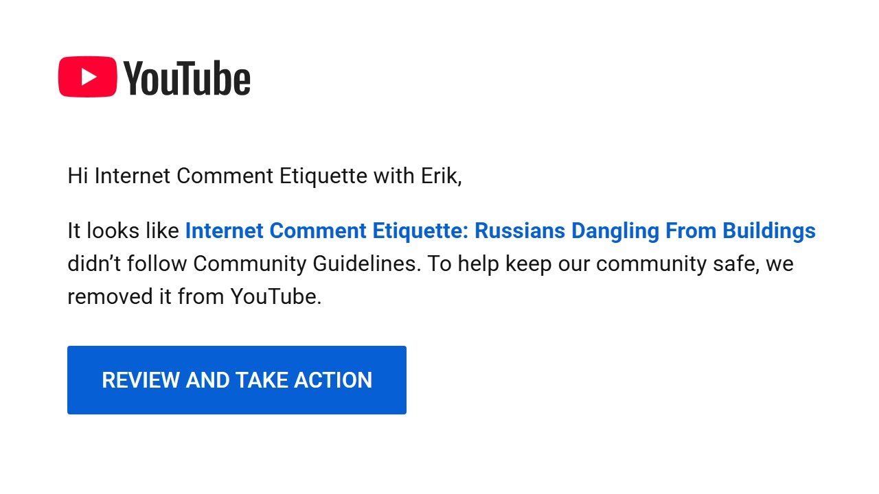 Internet Comment Etiquette: 