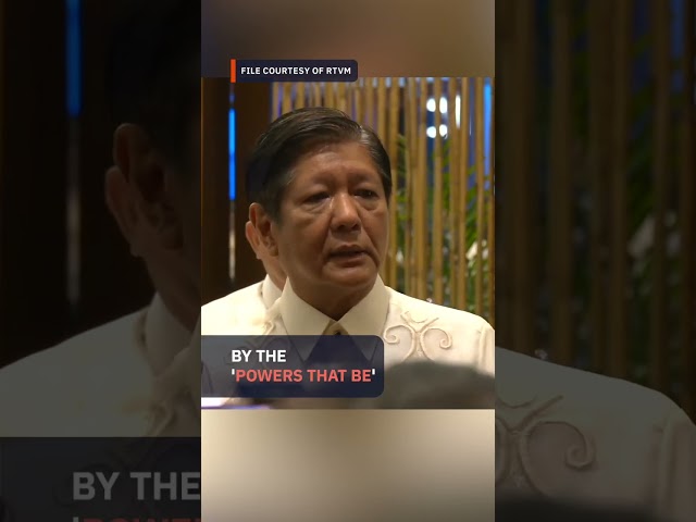 Marcos denies hand in Zubiri's ouster as Senate president