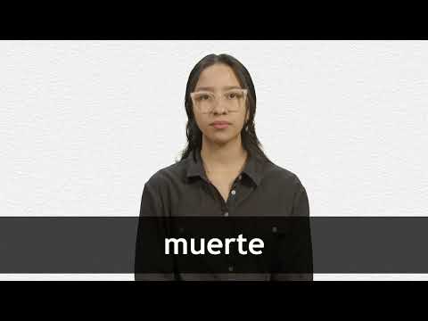 English Translation of “MUERTE” | Collins Spanish-English Dictionary
