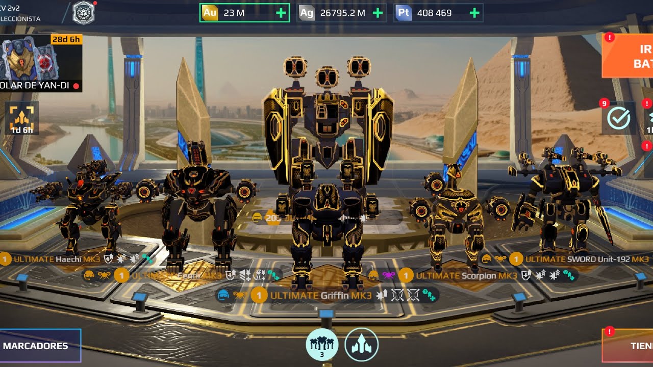 Most letal, powerful, expensive Ultimate Hangar Update 11.2 War Robots WR