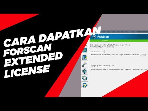 How To Get Forscan Extended License