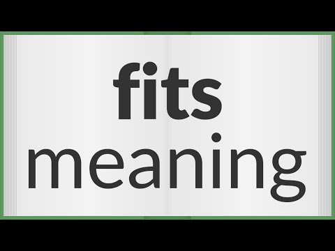 Fits | meaning of Fits