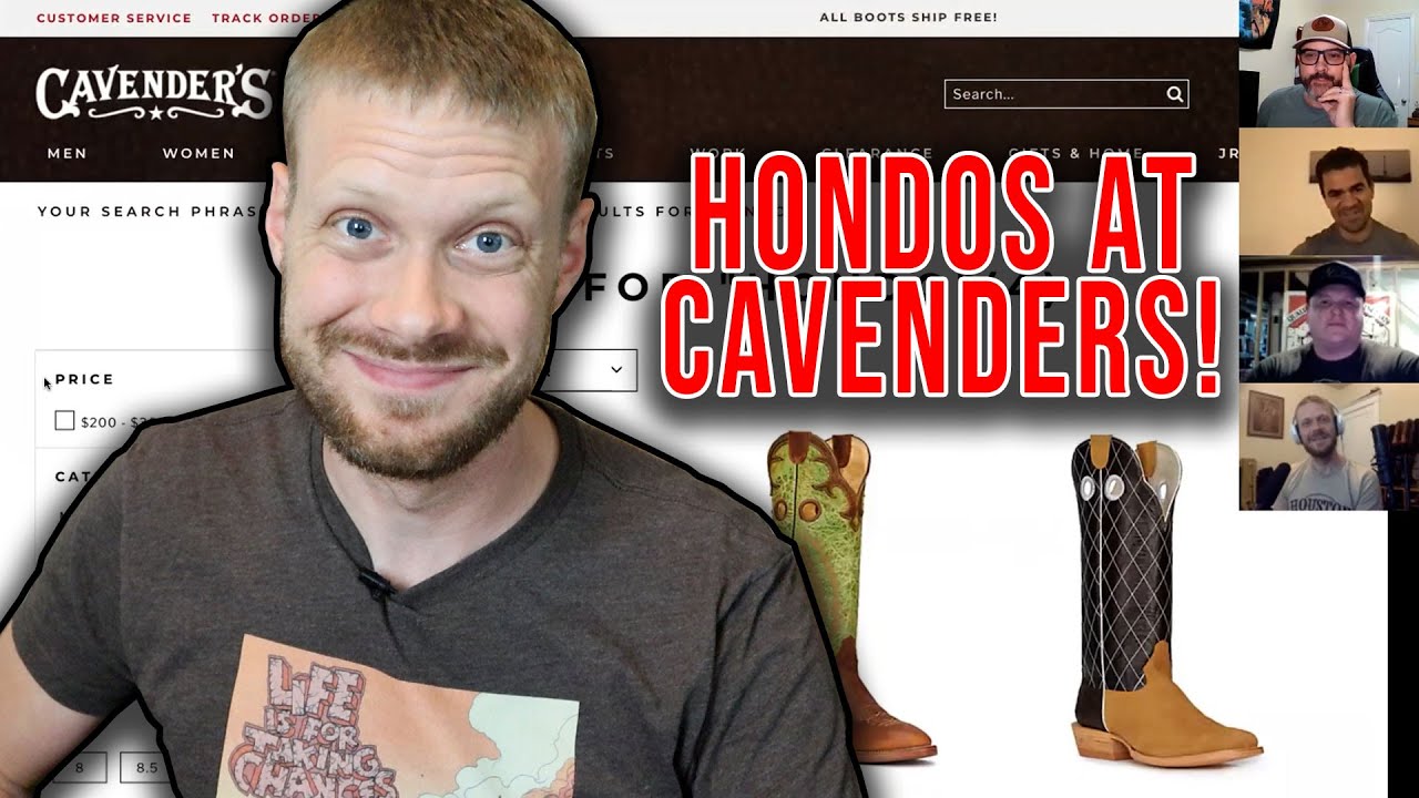 Hondo Boots Now Available on Cavenders.com!
