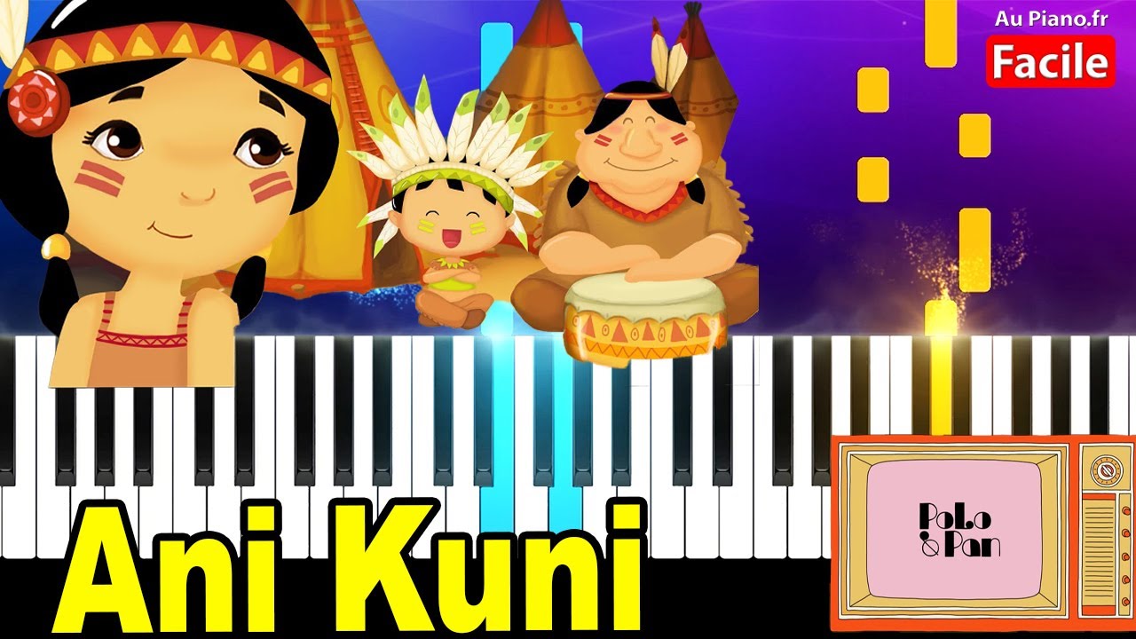 POLO & PAN Ani Kuni - Piano Cover Tutorial Karaoké Lyrics - Au Piano.Fr