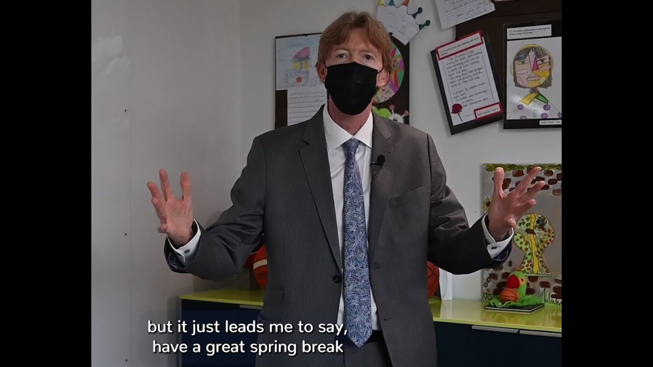 Principal's Message – March 25, 2022