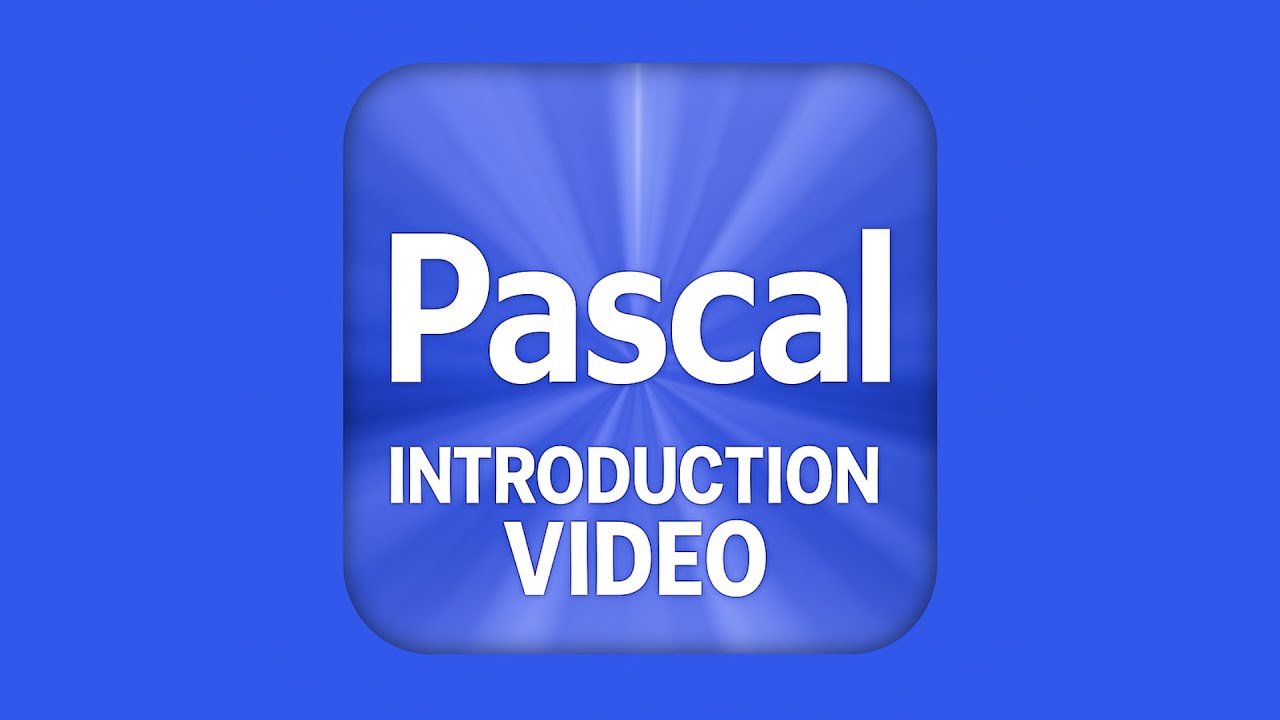 Pascal Programming Introduction Video