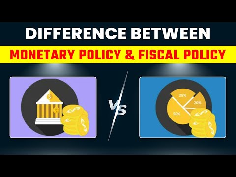 Class 12 Economics | Difference Between Monetary Policy & Fiscal Policy (2022-23)