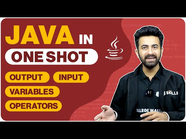 Mastering Java Basics: Input, Output, Variables, and Operators | Galaxy.ai