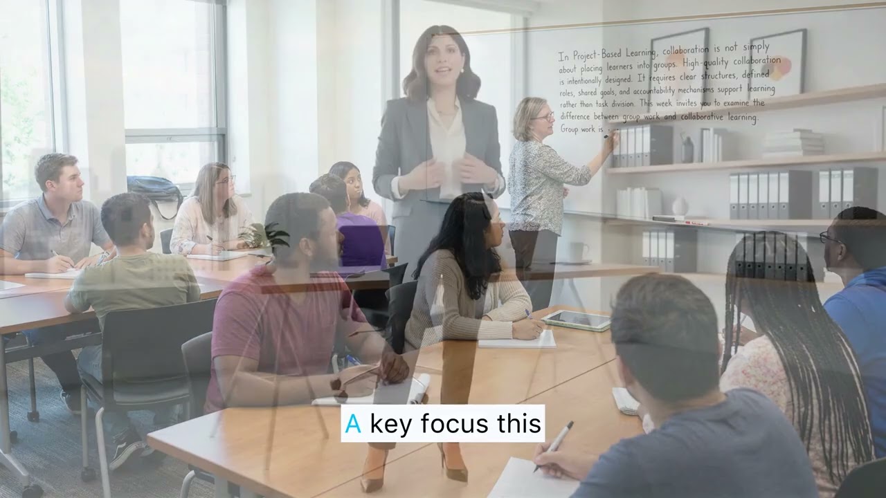 Week 7 Introductory Video Peer Collaboration and Group Dynamics in Project Based Learning