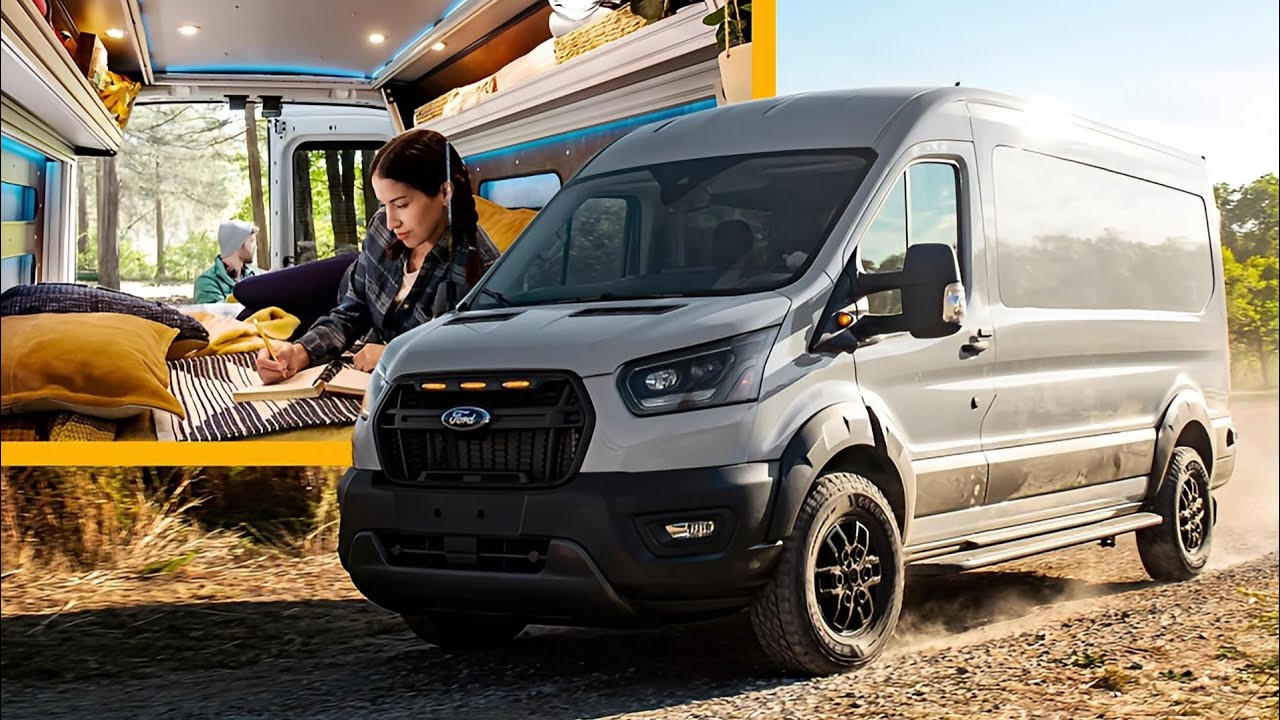 New 2023 Ford Transit Trail is the perfect campervan!
