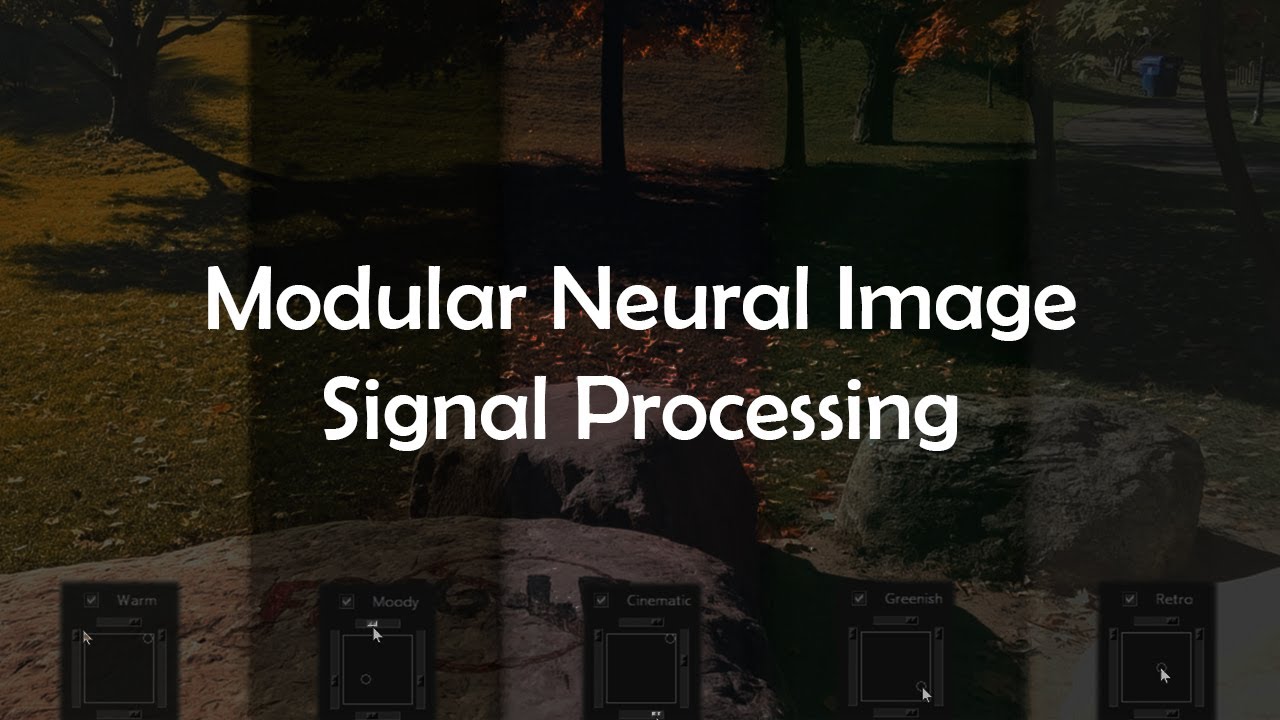 GitHub - mahmoudnafifi/modular_neural_isp: Code for the paper: "Modular ...