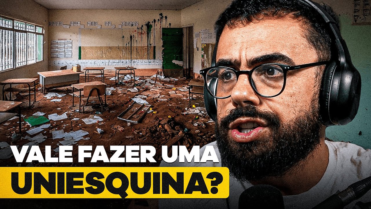 vale a pena ESTUDAR em UMA UNIESQUINA? | CORTES do EDSON CASTRO