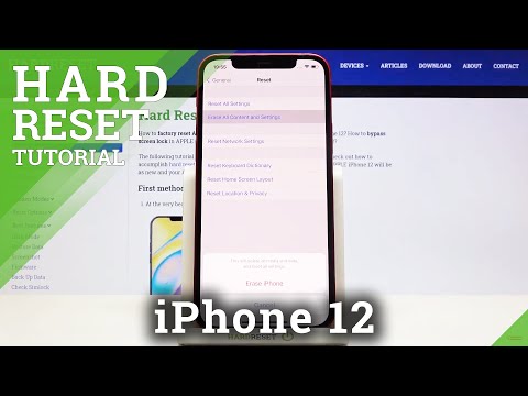 How to Factory Reset iPhone 12 – Delete All Content & Settings
