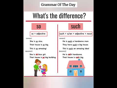 So\Such | What is the difference?.