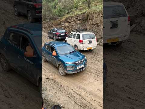 Kwid at off-road 🚀