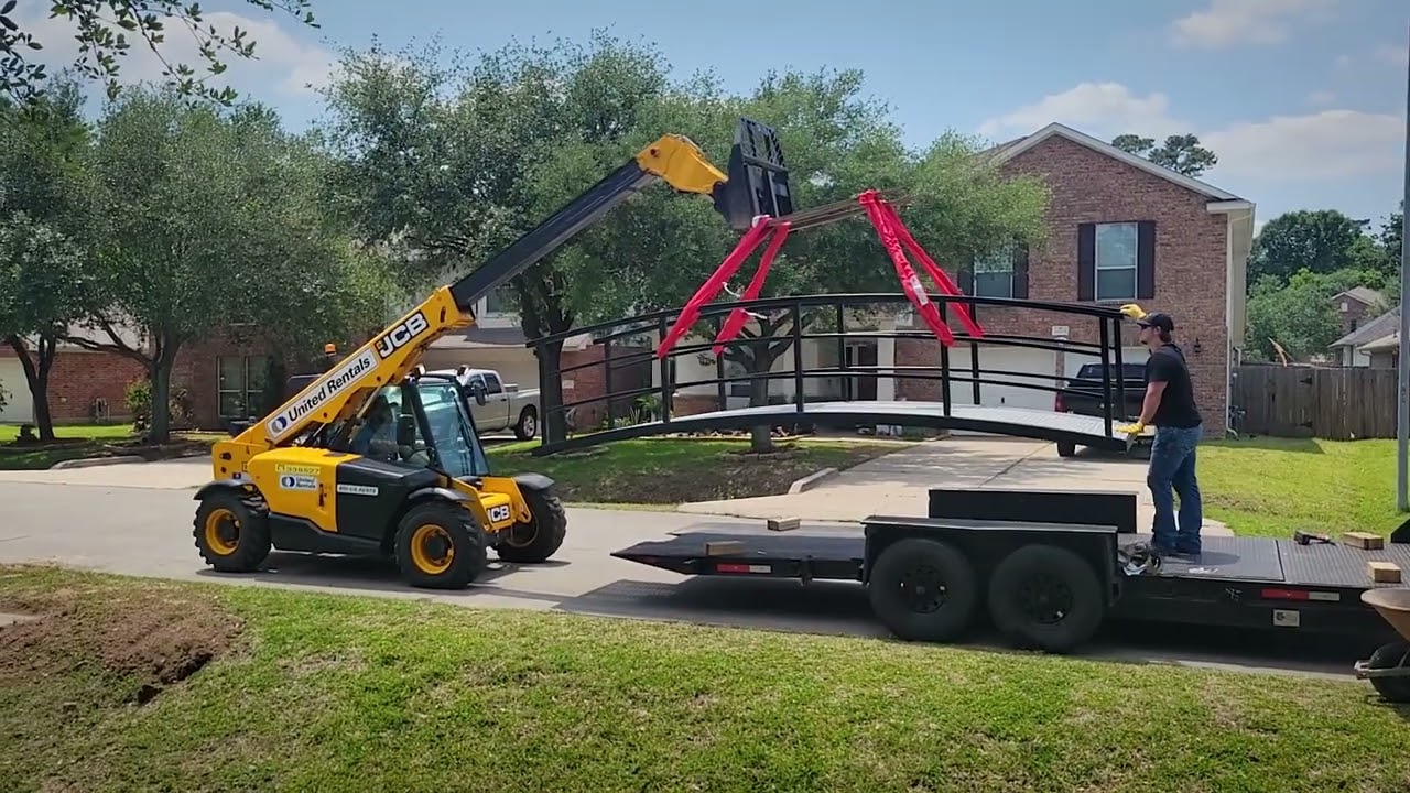 Hidden Lake Estates Trail Bridge Installation